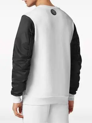 PLEIN SPORT Panelled Logo Sweatshirt