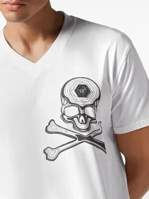 Philipp Plein Skull-print Cotton T-shirt