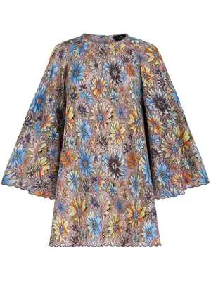 Etro Printed Lace Minidress