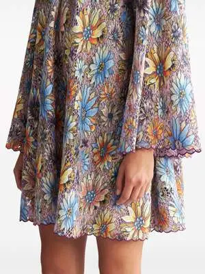 Etro Printed Lace Minidress