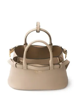 Prada Buckle Tote Bag