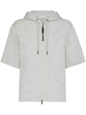 Brunello Cucinelli Cardigan Hoodie