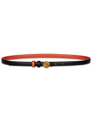 Etro Pegaso-plaque Reversible Belt - Black