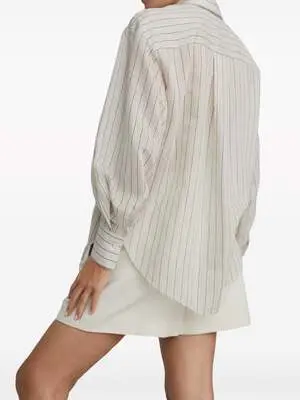 Brunello Cucinelli Striped Cotton-blend Shirt