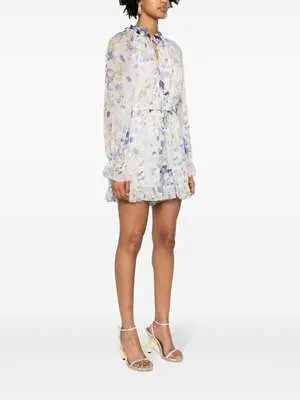 Zimmermann Natura Flutter Chiffon Playsuit