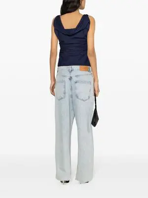 ARMARIUM Draped Sleeveless Wool Top