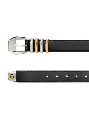 Versace Medusa-motif Leather Belt