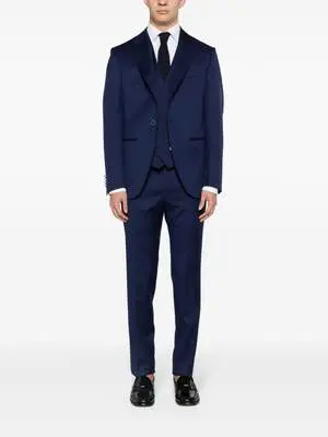 LUIGI BIANCHI MANTOVA Single-breasted Three-piece Suit