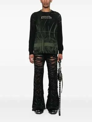 DIESEL® Long Sleeve T-shirt With Graphic Print