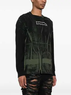 DIESEL® Long Sleeve T-shirt With Graphic Print