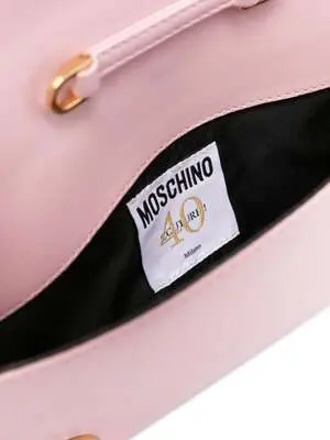 Moschino Floral Stud-detailing Shoulder Bag