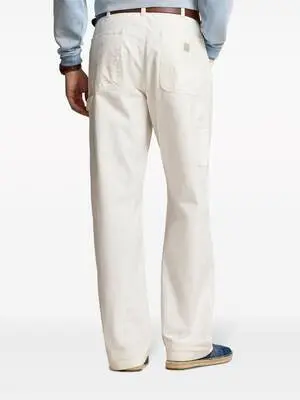 Polo Ralph Lauren Mid-rise Trousers - White