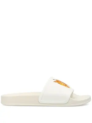 Palm Angels Pa Monogram Pool Slides