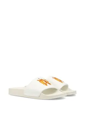 Palm Angels Pa Monogram Pool Slides