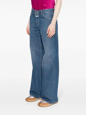 Closed Gillan Low-rise Flared Jeans - Blue