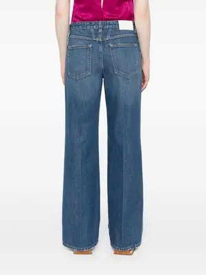 Closed Gillan Low-rise Flared Jeans - Blue