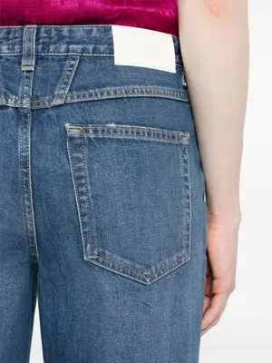 Closed Gillan Low-rise Flared Jeans - Blue