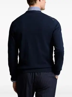 Polo Ralph Lauren Contrast-panel Cardigan