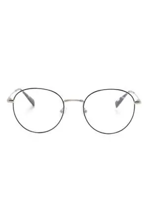 GIGI STUDIOS Osaka Round-frame Eyeglasses - Silver