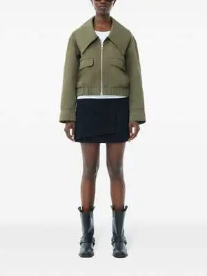 GANNI Oversized Collar Jacket