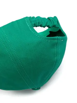 PATOU Cotton Baseball Cap - Green