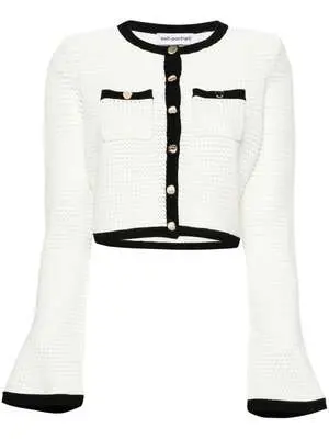 Self-portrait Flared Cardigans For Women