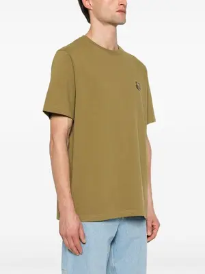 Maison Kitsuné Bold Fox Head Cotton T-shirt - Green