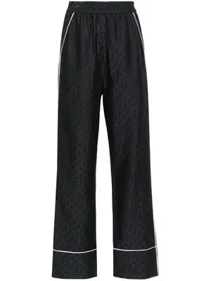 Off-White Logo-jacquard Trousers
