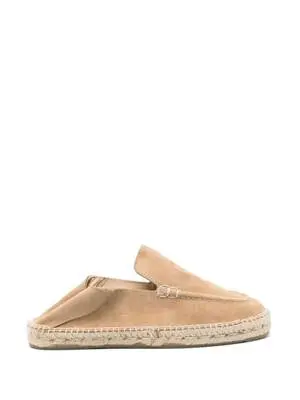 Manebí Traveler Suede Espadrilles - Neutrals