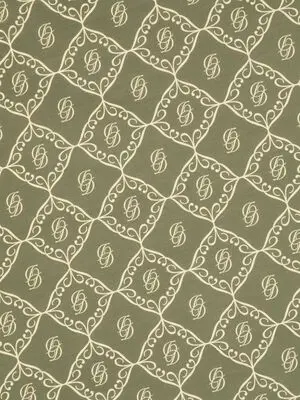 Drole De Monsieur Monogram-jacquard Cotton Scarf