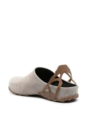 ROA Fedaia Suede Slides - Grey