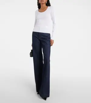 Dolce & Gabbana Silk-blend Sweater - White