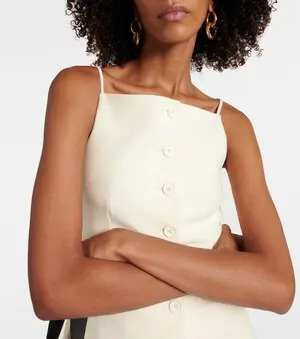 Staud Una Top - Beige