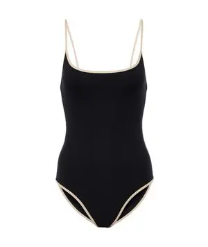 TOTEME Scoop-neck One Piece Swimsuit - Black