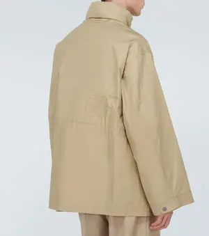 Burberry Ekd Embroidered Cotton Jacket
