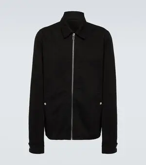 Rick Owens Cotton Blouson Jacket - Black
