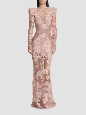 ZHIVAGO The Beginning Floral Lace Gown