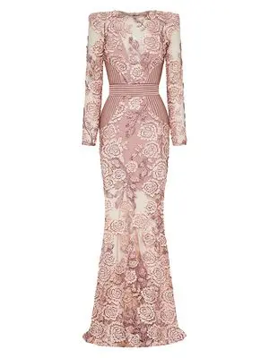 ZHIVAGO The Beginning Floral Lace Gown