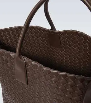 Bottega Veneta Cabat Maxi Intrecciato Leather Tote