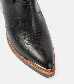 Dorothee Schumacher Western Shine Leather Mules