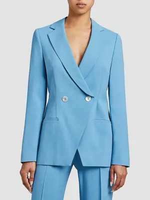 Santorelli Rowan Double-breasted Blazer