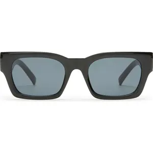 Le Specs Shmood Rectangular Sunglasses - Black