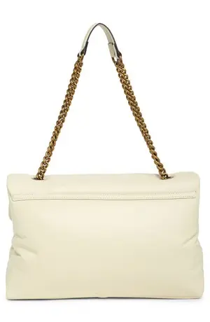 Kurt Geiger Leather Shoulder Bag - Bone