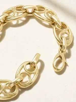 JENNA BLAKE Mariner Shadow 18-karat Link Bracelet