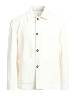 PAOLO PECORA Shirt Size Cotton, Elastane - White