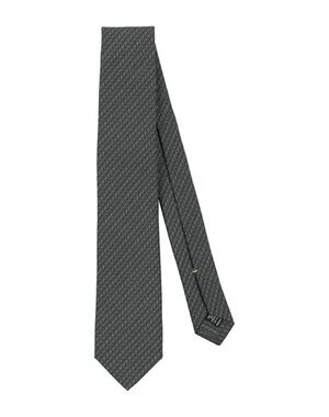 Canali Ties & Bow Ties Military Virgin Wool - Green
