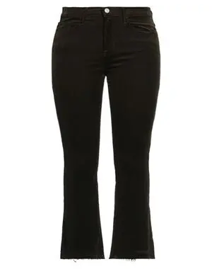 FRAME Wide Leg Velvet Pants - Green