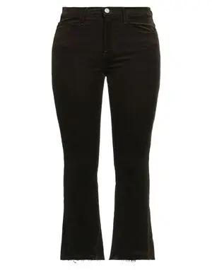 FRAME Wide Leg Velvet Pants - Green
