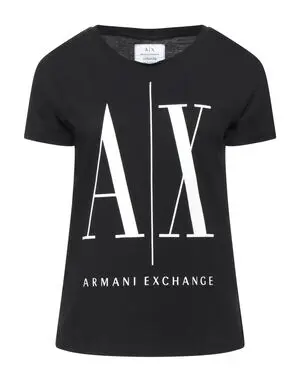 Armani Exchange Cotton Jersey T-shirt - Black