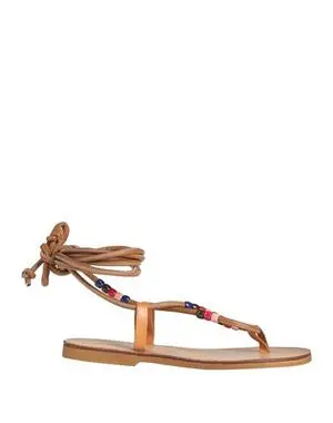CHATULLE Leather Thong Sandals